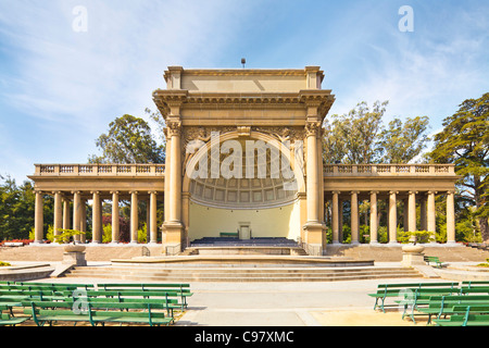 The Golden Gate Park - Bandshell Stock Photo - Alamy