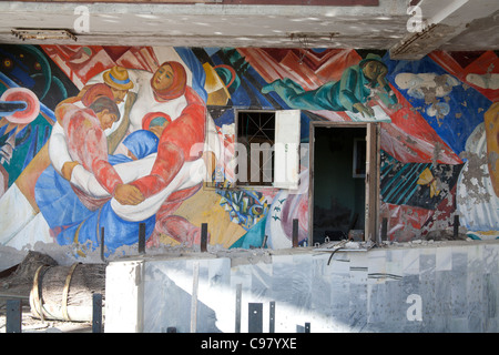 Mural at Chernobyl Nuclear Power Plant Stock Photo - Alamy