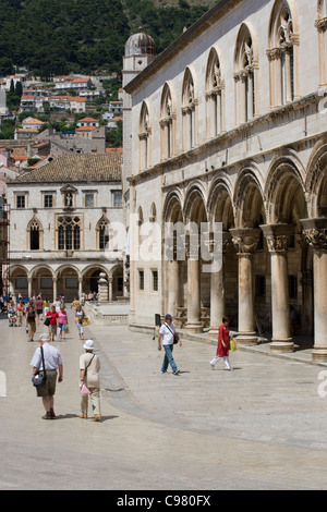 Dubrovnik: Sponza Palace & Rector's Palace Stock Photo - Alamy