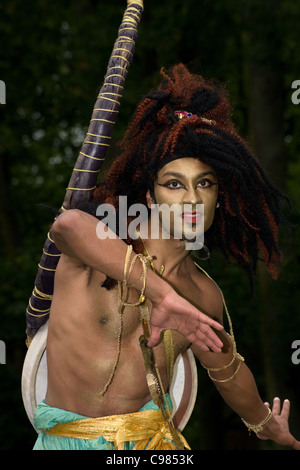 Ethnic Afro Caribbean masks Stock Photo - Alamy