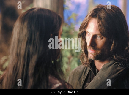 USA. Liv Tyler and Viggo Mortensen in a scene from (C)New Line Cinema ...