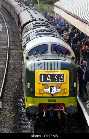 Napier Deltic engine Stock Photo - Alamy