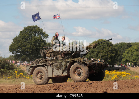 fox armoured combat reconnaissance vehicle military vehicle display ...