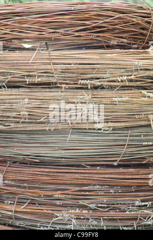 Old coils of wire Stock Photo - Alamy