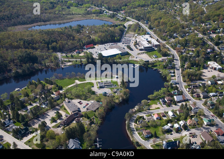 Small Northern Ontario town of Huntsville, Ontario;Canada Stock Photo ...