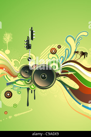 Shiny lights abstract background. Vector design Stock Photo - Alamy