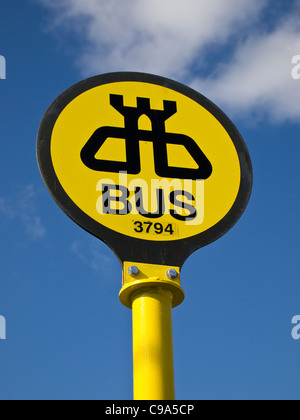 Dublin bus stop Stock Photo - Alamy