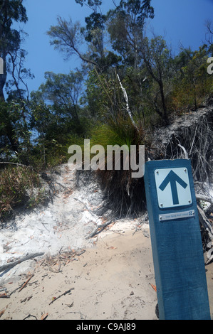 Great Sandy Strait in Australia separates mainland Queensland from ...