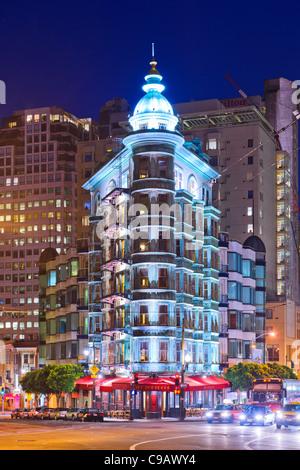 Columbus Tower, Sentinel Building, Flatiron Building, North Beach, San ...