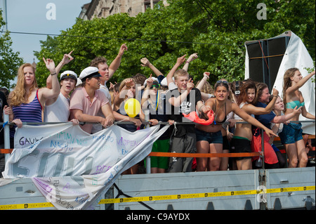 Swedish students celebrating graduation day, Stockholm, Sweden Stock ...