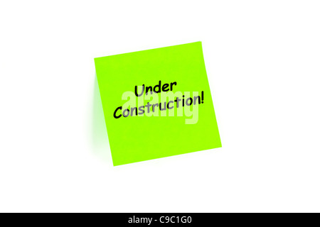Concept of under construction for your webpage Stock Photo - Alamy