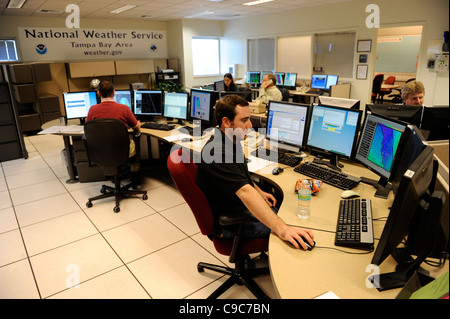 Meteorologist at work Stock Photo - Alamy