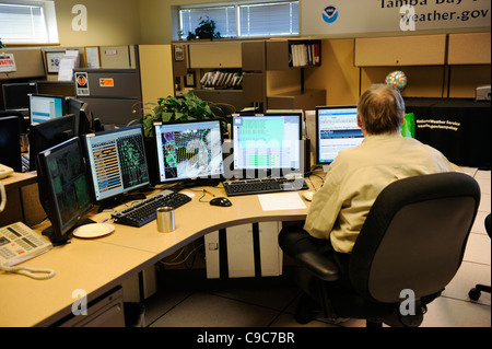 Meteorologist at work Stock Photo - Alamy