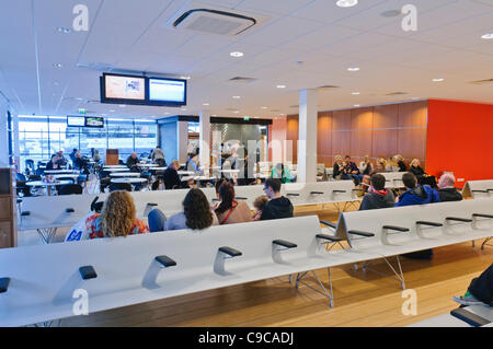 Inside Stena Line's new passenger ferry terminal, Belfast Stock Photo ...