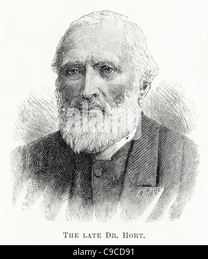 Victorian engraving circa 1892 of British Admiral Henry Stroud R.N ...