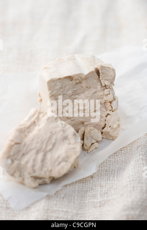 Chunks of fresh yeast Stock Photo - Alamy