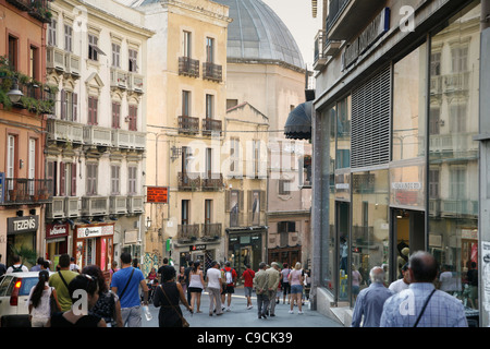 Cagliari Sardinia shopping, the Via Manno - a popular shopping street ...