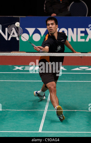 Badminton player Eric Pang from The Netherlands Stock Photo - Alamy