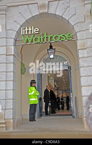 A little Waitrose supermarket shop in Knutsford, Cheshire, England, UK ...