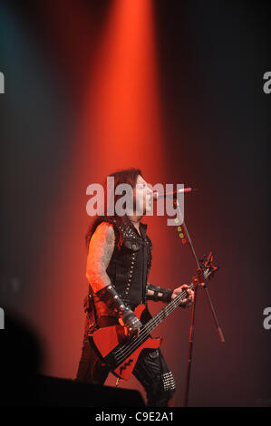 David Vincent of Morbid Angel performs during the music festival ...