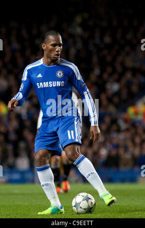 Chelsea's Didier Drogba of the Ivory Coast celebrates after scoring ...