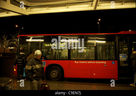 Final days of the bendy Bus: A route 207 bendy bus is seen on 8th ...
