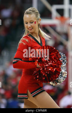 Wisconsin Badgers dance team during an NCAA Big Ten Conference college ...