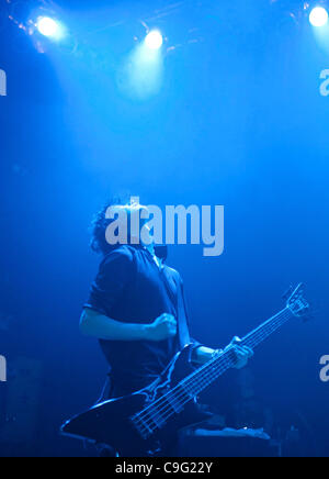 December 18, 2011 - Chicago, IL USA - Kyo (front) and Shinya (back), of ...