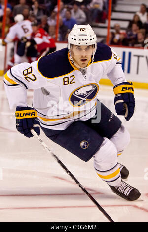 Dec. 20, 2011 - Ottawa, Ottawa, Canada - Buffalo head coach, Lindy Ruff ...