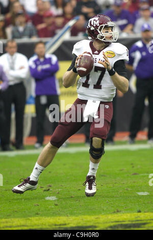 Dec. 31, 2011 - Houston, Texas, U.S - Northwestern Wildcats QB Kain ...