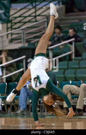 Jan. 14, 2012 - Cleveland, Ohio, U.S - Loyola guard Troy Hambric (21 ...