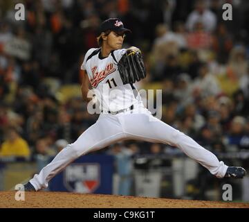 of a World Baseball Classic semifinal game, Sunday, March 15, 2026, in ...