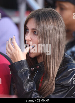 PARIS JACKSON MICHAEL JACKSON HAND AND FOOTPRINT CEREMONY HOLLYWOOD LOS ...