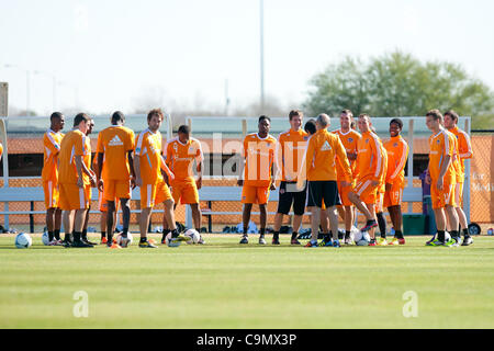 Jan. 27, 2012 - Houston, Texas, U.S - Houston Dynamo Forward Colin ...