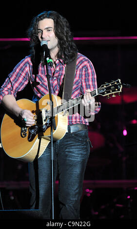 Jan 28, 2012 - Hampton, Virginia; USA - Musician ANDY GIBSON performs ...