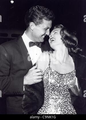 ROBERT STACK Rosemarie Bowe.Supplied by Photos, inc.(Credit Image: Â ...