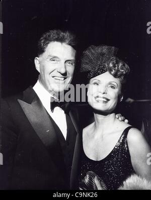 ROBERT STACK with wife Rosemarie Bowe.(Credit Image: Â© Globe Photos ...