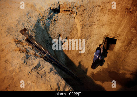 The ancient water system called the “Warren’s Shaft" named after ...