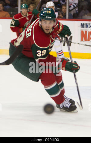 Minnesota Wild defenseman Nate Prosser (39) during the Minnesota Wild ...