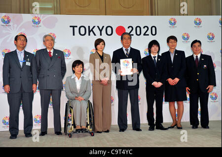 (L to R) Masaru Hosoi, Kazuo Ogura, Wakako Tsuchida, Reiko Shiota ...