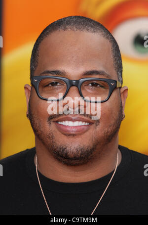 Christopher "Tricky" Stewart at the "Lorax" Premiere held at Universal ...