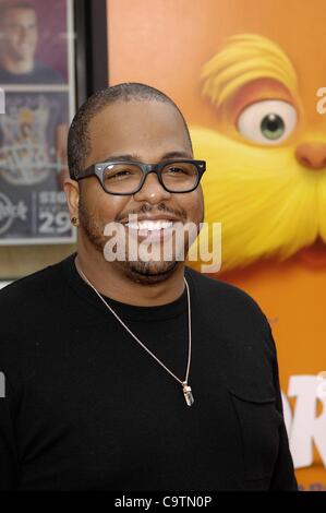 Christopher Tricky Stewart at arrivals for Dr. Suess' THE LORAX ...