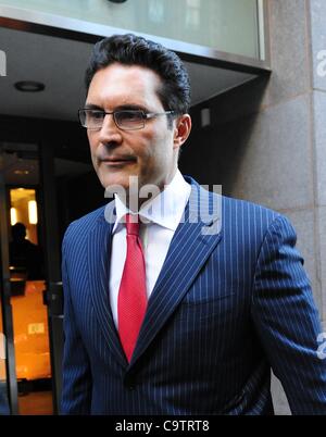 Feb. 20, 2012 - Manhattan, New York, U.S. - ADAM HOCK, accused of ...