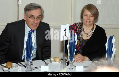 John Redwood MP with Susan Precious his partner and Richard Drax MP ...