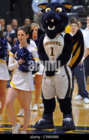 Feb. 22, 2012 - Philadelphia, Pennsylvania, U.S - Drexel Dragons guard ...