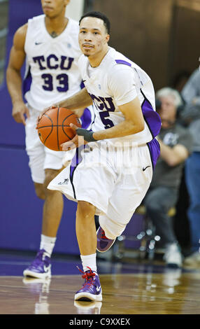 March 3, 2012 - Fort Worth, Texas, US - TCU Horned Frogs Guard J.R ...
