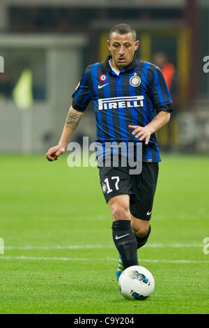 Angelo Palombo (Inter), MARCH 4, 2012 - Football / Soccer : Italian "Serie A" match between ...
