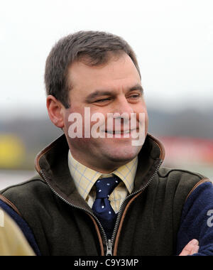 NEIL KING TRAINER DONCASTER RACECOURSE DONCASTER ENGLAND 02 March 2012 ...