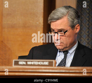 WASHINGTON - MARCH 9: Sen. Sheldon Whitehouse, D-R.I., speaks during ...