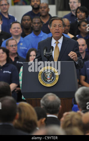 President and CEO of Rolls-Royce North America Marion Blakey walks ...